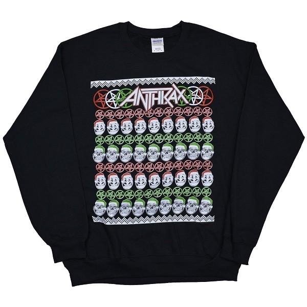 ANTHRAX Skull Christmas スウェット トレーナー : GEEKHEAD - 通販 - Yahoo!ショッピング