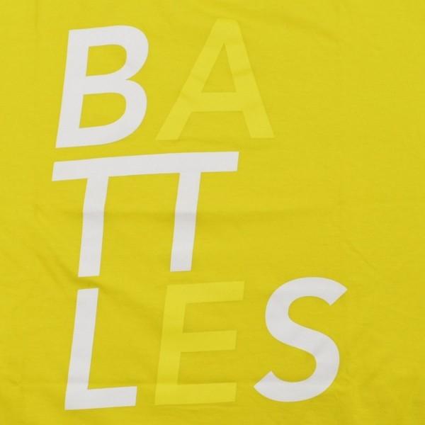BATTLES YELLOW LOGO Tシャツ : GEEKHEAD - 通販 - Yahoo!ショッピング