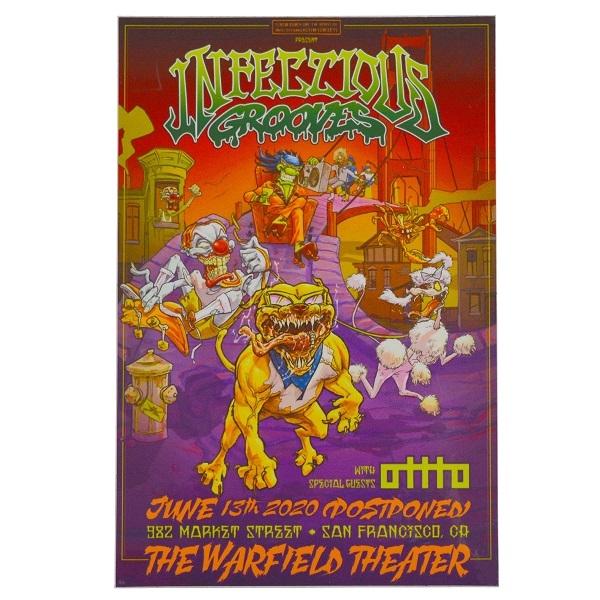 INFECTIOUS GROOVES インフェクシャスグルーブス June 13th 2020 ステッカー : GEEKHEAD - 通販 ...