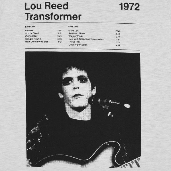 LOU REED ルーリード Transformer Track List Tシャツ : GEEKHEAD - 通販 - Yahoo!ショッピング