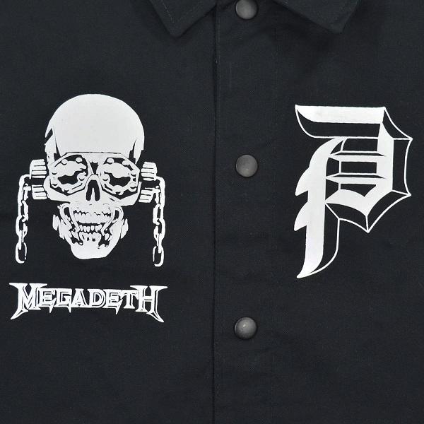 MEGADETH × PRIMITIVE メガデス プリミティブ RattleHead コーチジャケット : GEEKHEAD - 通販 ...