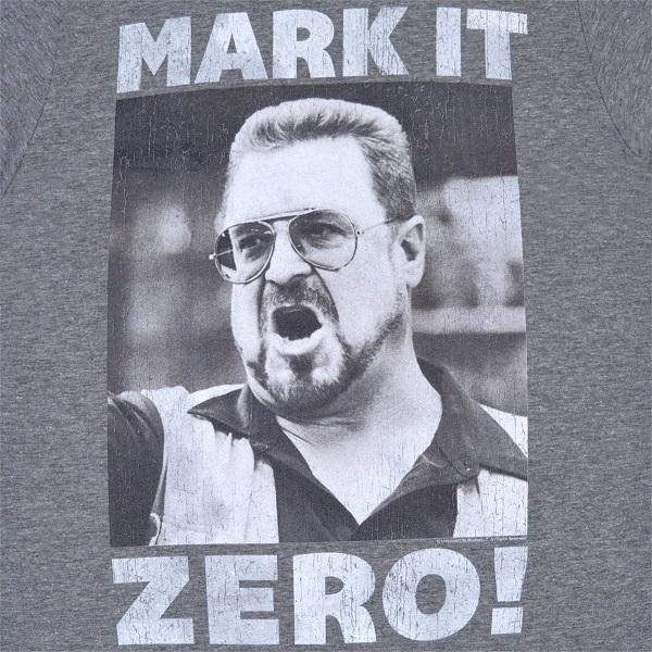 THE BIG LEBOWSKI ビッグリボウスキ Mark It Zero Tシャツ :MVT-523:TRADMODE - 通販 - Yahoo!ショッピング