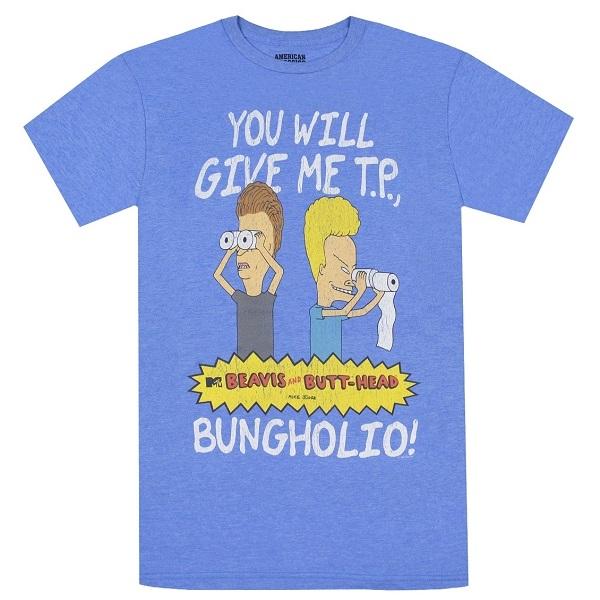 BEAVIS AND BUTT-HEAD ビーバスアンドバットヘッド Give Me T.P. Tシャツ : GEEKHEAD - 通販 ...