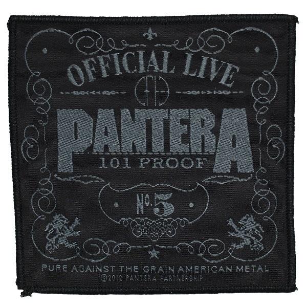 PANTERA パンテラ 101 Proof Patch ワッペン : ptw-3 : GEEKHEAD - 通販 - Yahoo!ショッピング