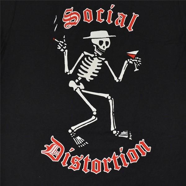 SOCIAL DISTORTION Skelly Logo Tシャツ : GEEKHEAD - 通販 - Yahoo!ショッピング