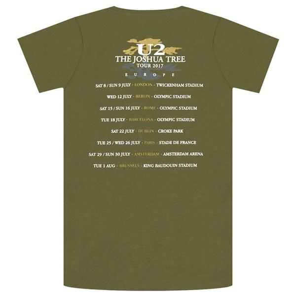 U2 ユーツー Joshua Tree Logo 2017 Tシャツ : GEEKHEAD - 通販 - Yahoo!ショッピング