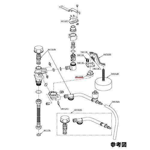 TOTO ダイヤフラム部 HH11033R :16041702932:クロスタウンストア - 通販 - Yahoo!ショッピング