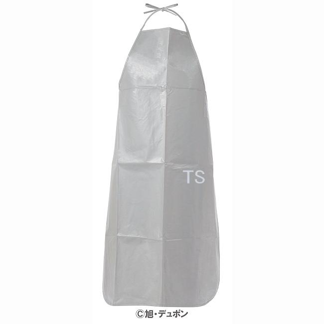 アゼアス 化学防護服 デュポン(TM) タイケム(R) 6000F エプロン (25枚入) PA30Lo Tychem(R) 続服 有機無機 ...
