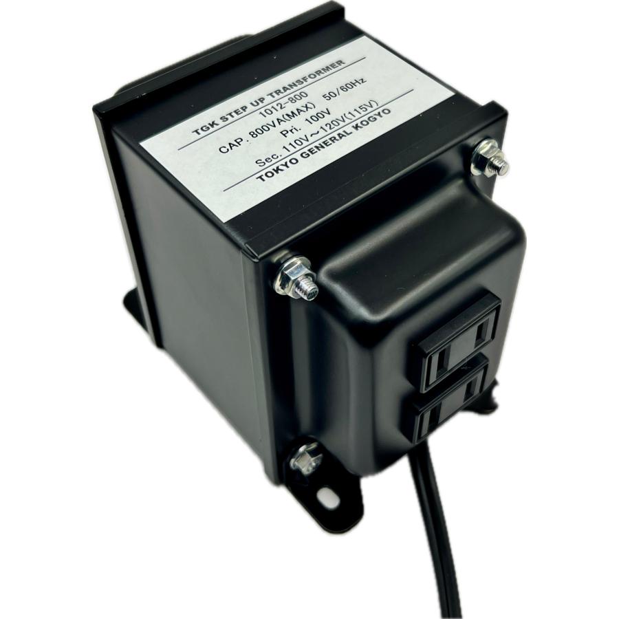 1012-800 ステップアップトランス 日本製 AC100V→110-120V(容量800VA) : トランス販売屋 - 通販 - Yahoo!ショッピング