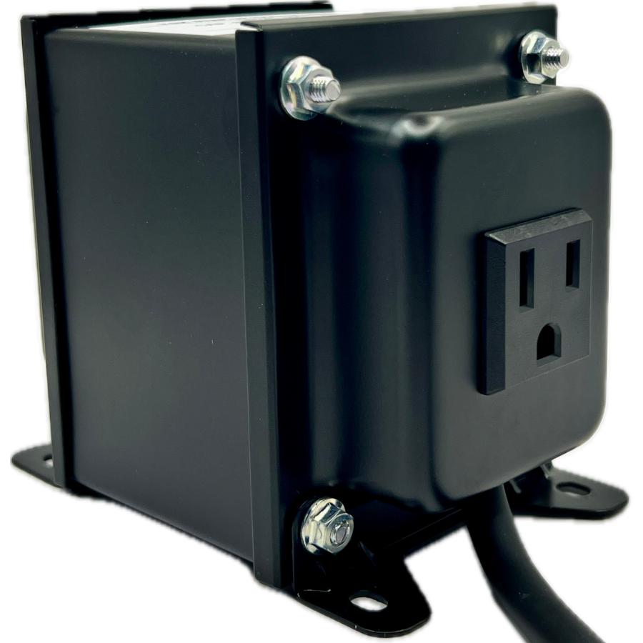 1012E-800 ステップアップトランス アースピン付 日本製 AC100V→110-120V(容量800W) : トランス販売屋 - 通販 - Yahoo!ショッピング