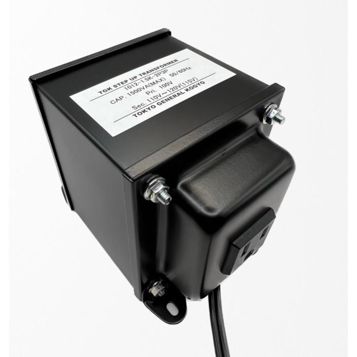 1012-1.5K-2P3P ステップアップトランス 日本製 AC100V→110-120V(容量1500W) : 20230903 : トランス販売屋 - 通販 - Yahoo!ショッピング