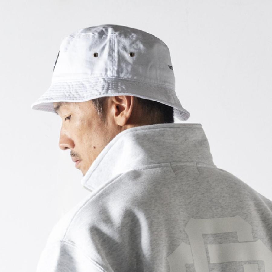 BANDEL バンデル ハット 帽子 ブラック ホワイト 黒 白 刺繍ロゴ BG LOGO BUCKETHAT BG-BGBH ...