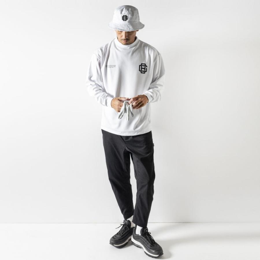 BANDEL バンデル ハット 帽子 ブラック ホワイト 黒 白 刺繍ロゴ BG LOGO BUCKETHAT BG-BGBH ...