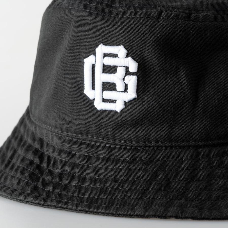 BANDEL バンデル ハット 帽子 ブラック ホワイト 黒 白 刺繍ロゴ BG LOGO BUCKETHAT BG-BGBH ...