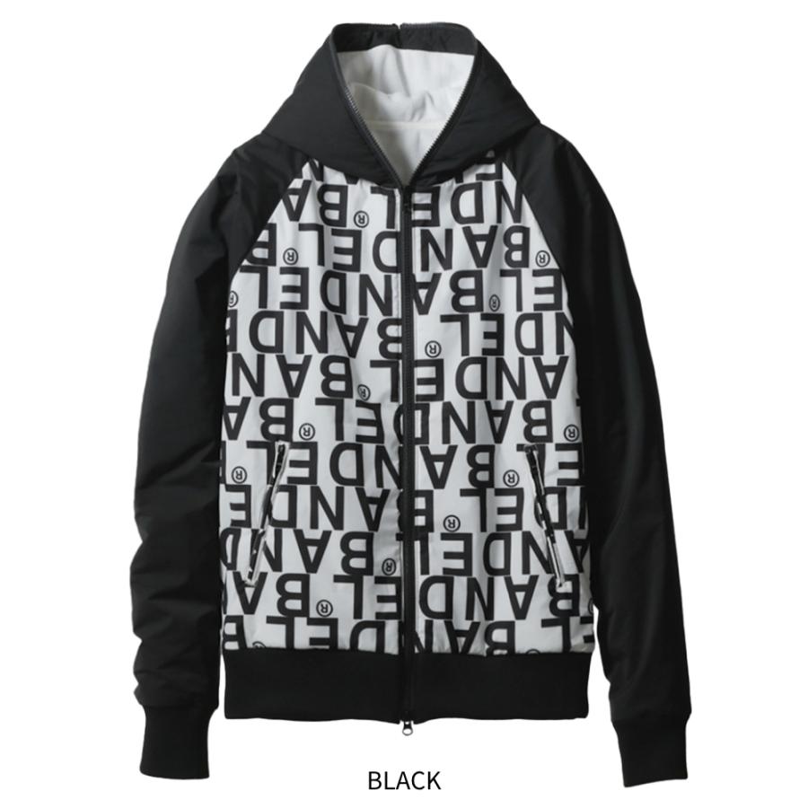 BANDEL ジャケット PADDING NYRON JACKET BGI-SNZB ブラック 黒 グレー ...