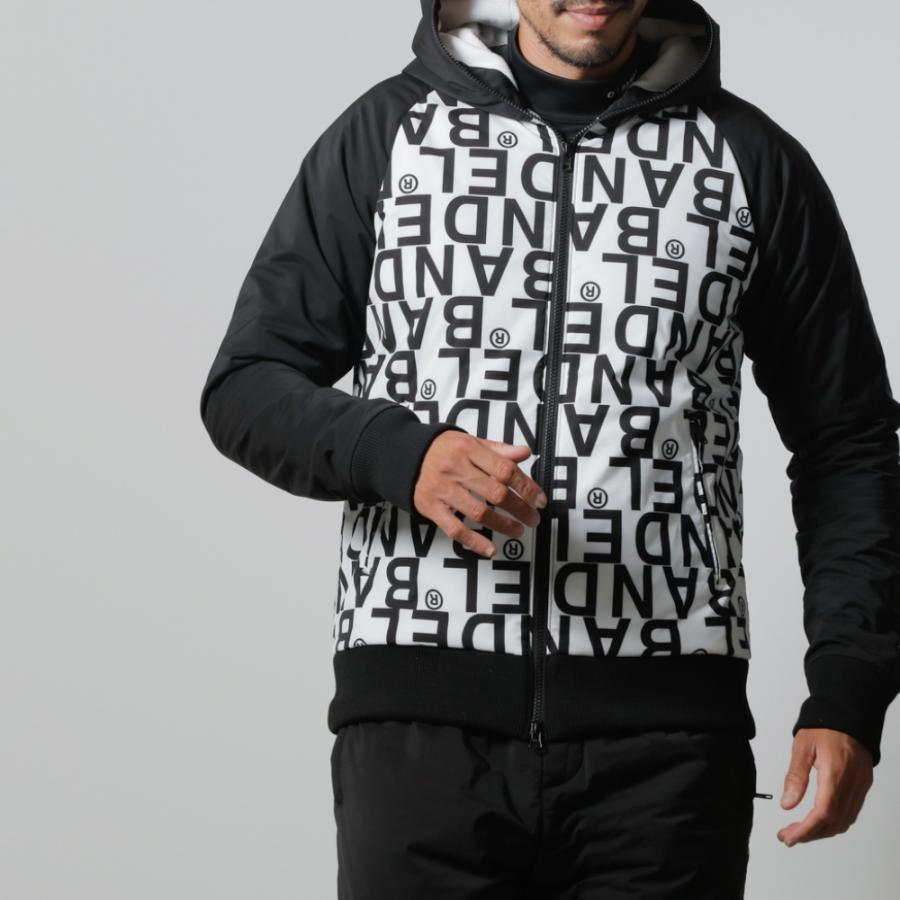 BANDEL ジャケット PADDING NYRON JACKET BGI-SNZB ブラック 黒 グレー ...