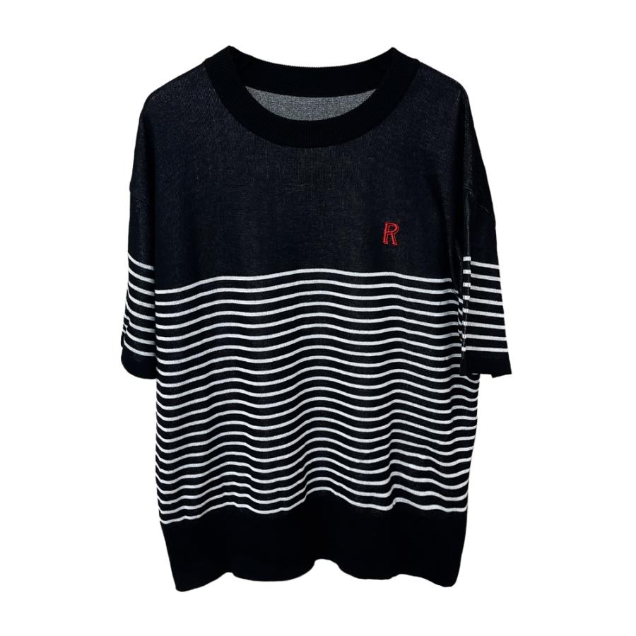RESOUND CLOTHING リサウンドクロージング Tシャツ MARIN BORDER HALF KNT RC28-K-004 ...