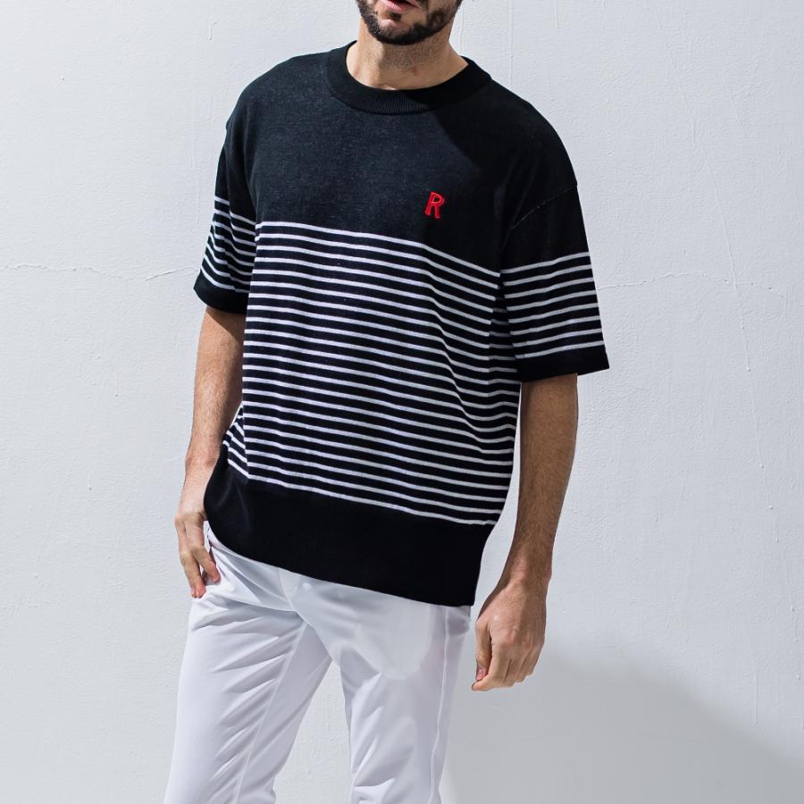 予約 RESOUND CLOTHING リサウンドクロージング Tシャツ MARIN BORDER HALF KNT RC28-K-004 ...
