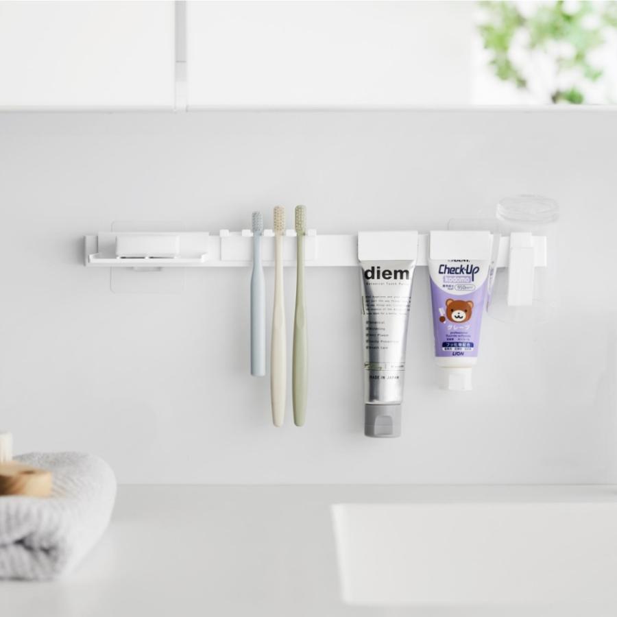 山崎実業 フィルムフック歯ブラシ＆歯磨き用品収納セット タワー tower 1879 1880 :tower18791880:DEPARTMENTSTORES - 通販 - Yahoo!ショッピング