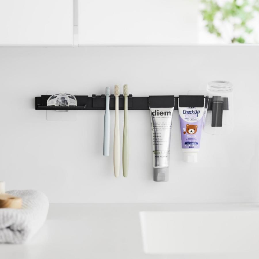 山崎実業 フィルムフック歯ブラシ＆歯磨き用品収納セット タワー tower 1879 1880 :tower18791880:DEPARTMENTSTORES - 通販 - Yahoo!ショッピング