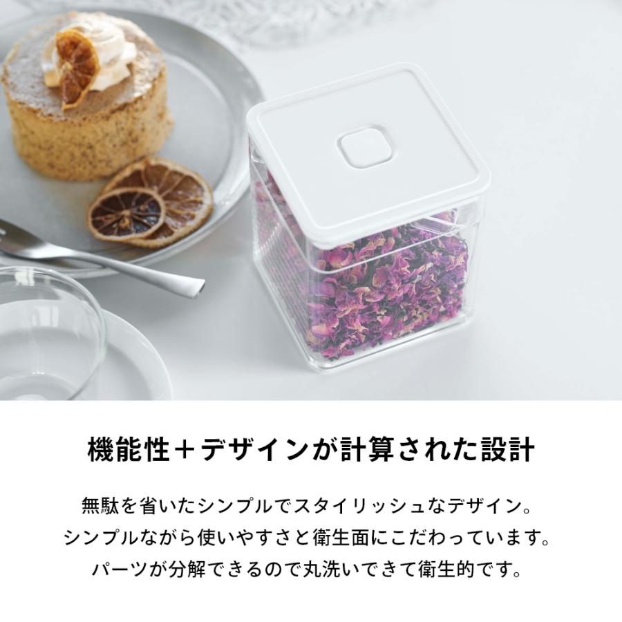 tower 山崎実業 タワー スプーン付き バルブ付き密閉保存容器 5465 5466 : DEPARTMENTSTORES - 通販 - Yahoo!ショッピング