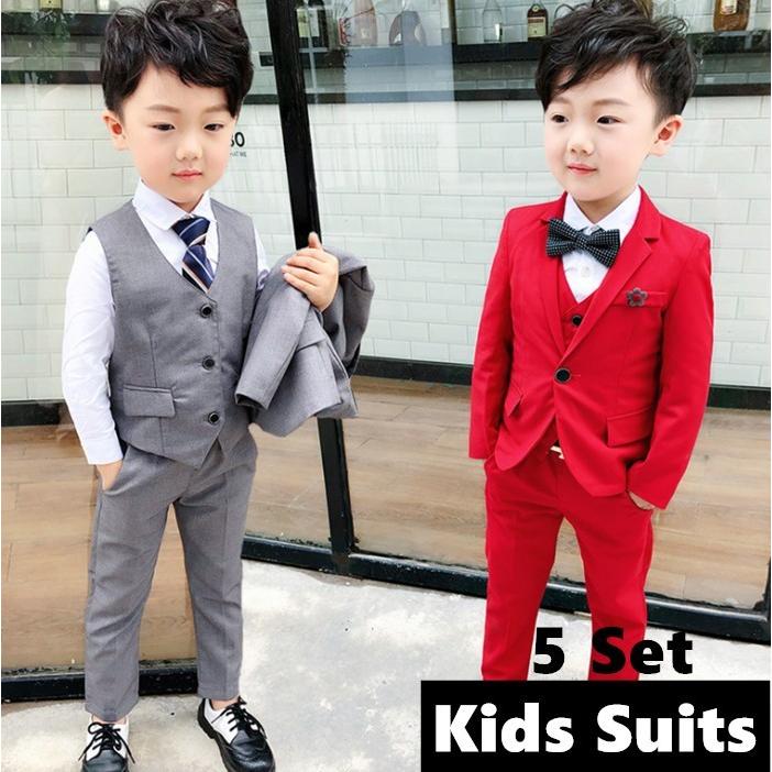 送料無料】5点セット キッズ フォーマル 男の子 子供 カジュアル 送料無料】5点セット キッズ フォーマル 男の子 子供 カジュアル