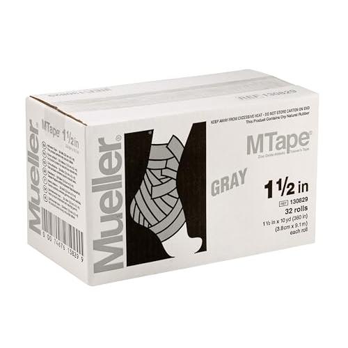32個セット】MUELLER ミューラー Mテープチームカラー 38mm グレー