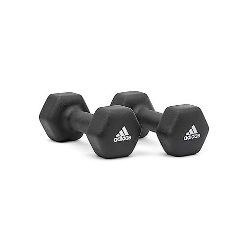 adidas(アディダス) ネオプレンダンベル トレーニング 筋トレ ブラック 5kg x 2ペア ADWT-11405 : TRAUM ...