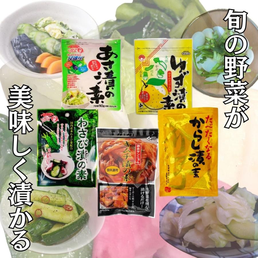 つけもと 浅漬け ベスト5 TRAUM限定 食べ比べ3種セット （浅漬け・ゆず漬け・わさび漬け・からし漬け・キムチ漬けの素） :tukebest:TRAUM - 通販 - Yahoo!ショッピング