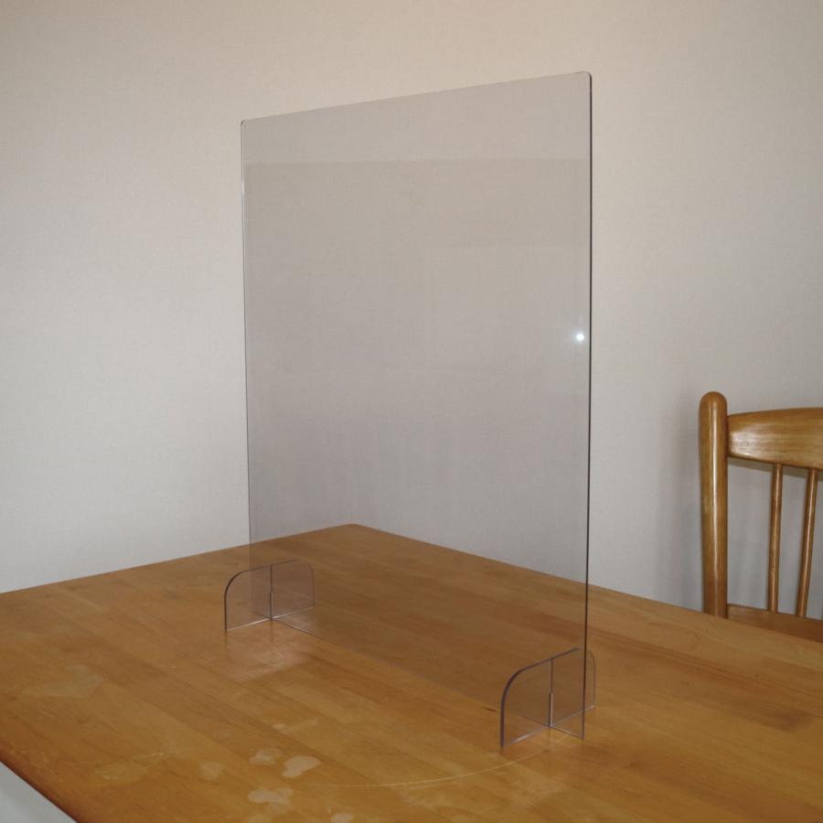 飛沫予防卓上間仕切りスタンド（塩ビ透明） 10枚 :zi022:TRAUM - 通販 - Yahoo!ショッピング