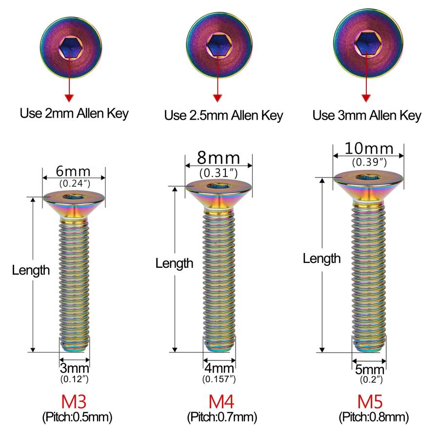 チタン皿ボルト M3 : 輸入パーツ専門 Traumauto - 通販 - Yahoo!ショッピング