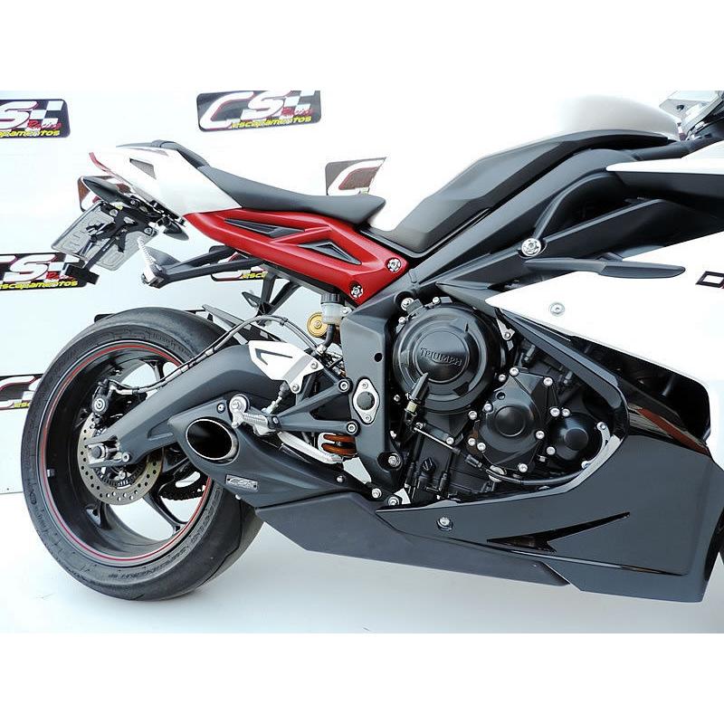 TRIUMPH DAYTONA 675R 13-17年 CS Racing スリップオンマフラー :TRI-EXT-13675:輸入パーツ専門 ...