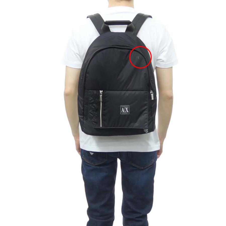 ★難有り特価！ARMANI EXCHANGE アルマーニエクスチェンジ メンズバックパック 952417 2R840 ブラック ...