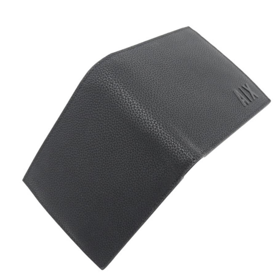 ARMANI EXCHANGE アルマーニ エクスチェンジ A/X メンズ二つ折り財布（小銭入れ付き） 958098 3F892 ブラック ...