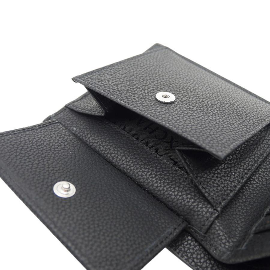 ARMANI EXCHANGE アルマーニエクスチェンジ メンズ二つ折り財布（小銭入れ付き） 958098 3F892 ブラック /2024 ...