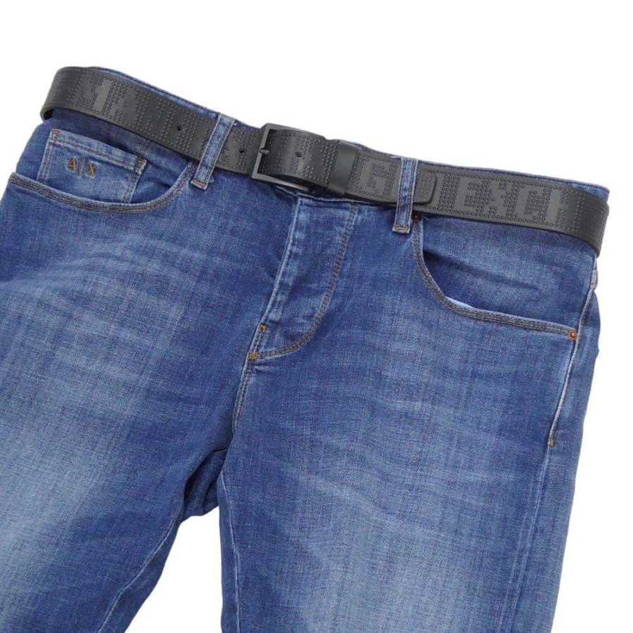ARMANI EXCHANGE アルマーニ エクスチェンジ A/X メンズレザーベルト 951406 4R861 ブラック : TRE ...