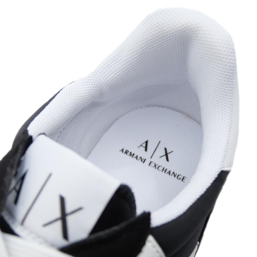 ARMANI EXCHANGE アルマーニ エクスチェンジ A/X メンズローカットスニーカー XUX017 XCC68 ブラック 定番人気 ...