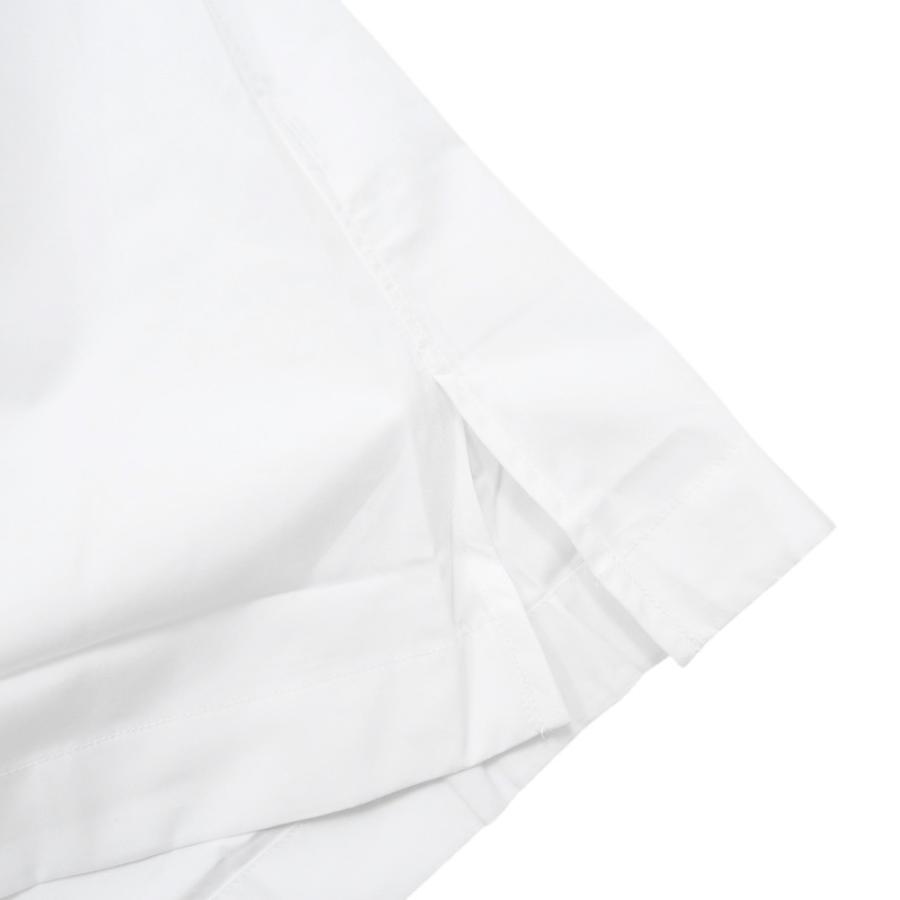 Bagutta（バグッタ） メンズノーカラーシャツ T099 / NOBU ホワイト