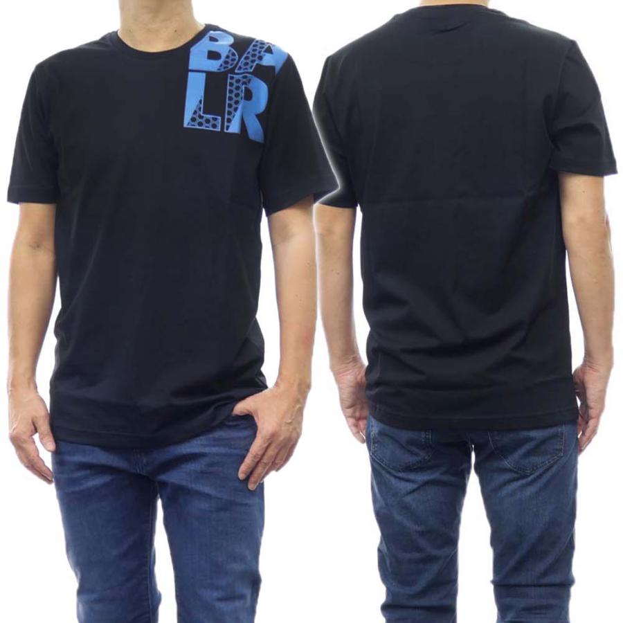 BALR. ボーラー メンズクルーネックTシャツ B1112.1241 / STRIPE REGULAR T-SHIRT ブラック : TRE ...