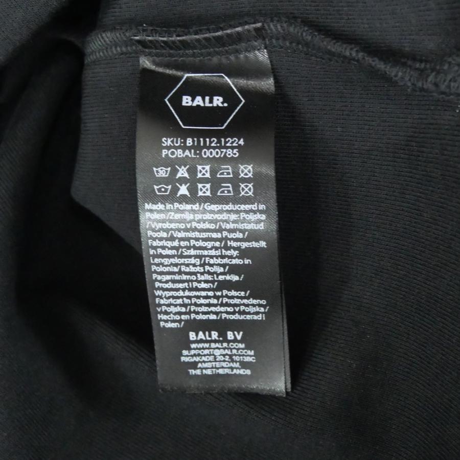 BALR. ボーラー メンズクルーネックTシャツ B1112.1224 / Q-Series Regularfit T-Shirt ブラック 2025春夏新作 : TRE STYLE - 通販 ...