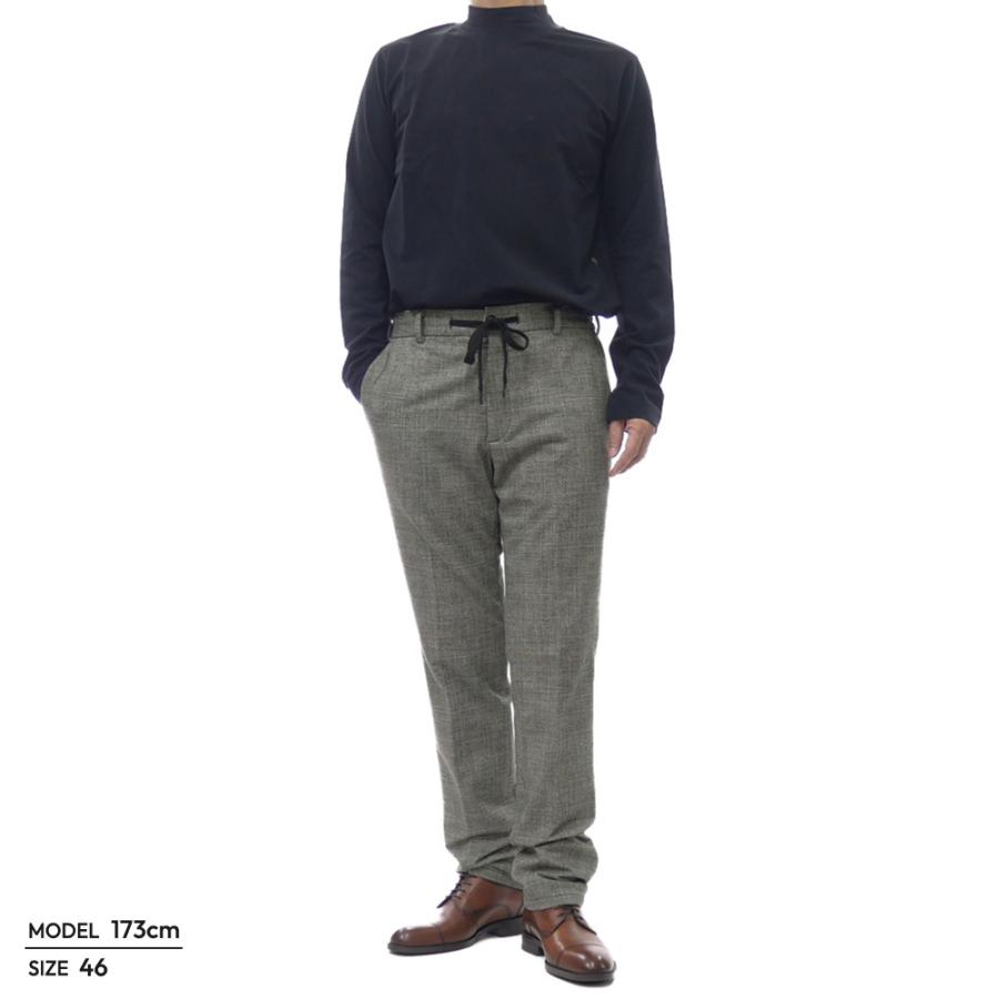 2025 秋冬新作！ CIRCOLO1901 チルコロ1901 メンズ ストレッチパンツ CN5023 グレー×ブラック CIRCOLO 1901（チルコロ 1901） メンズストレッチパンツ CN5023 グレー