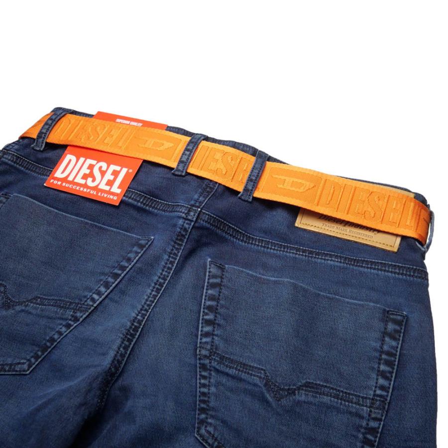 DIESEL ディーゼル メンズダブルリングナイロンベルト X09399 DIESEL ディーゼル メンズダブルリングナイロンベルト X09399