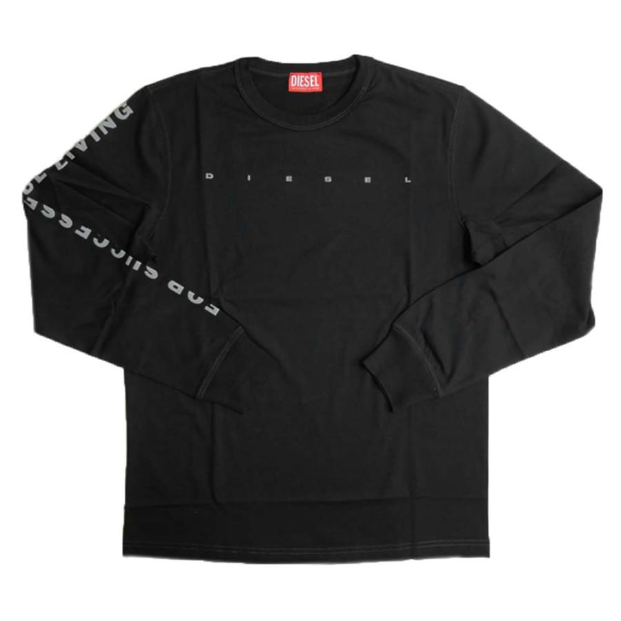DIESEL ディーゼル メンズクルーネックロングTシャツ A12288 DIESEL ディーゼル メンズクルーネックロングTシャツ A12288