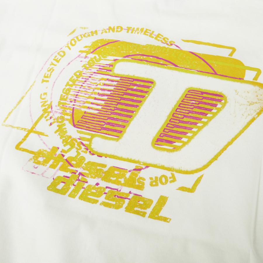 DIESEL ディーゼル メンズクルーネックTシャツ A16649 0QIAM / T-BOXT-R16 オフホワイト 2025春夏新作 : TRE STYLE - 通販 - Yahoo!ショッピング