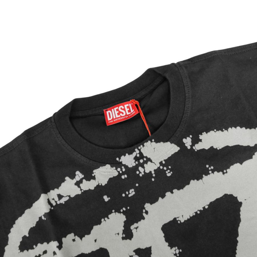 DIESEL ディーゼル メンズクルーネックTシャツ A13049 0DQAU / T-BOXT-N14 ブラック×グレー 2025春夏新作 : TRE STYLE - 通販 - Yahoo ...