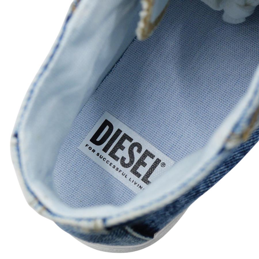 DIESEL（ディーゼル） レディースミドルカットスニーカー Y03611 P8112
