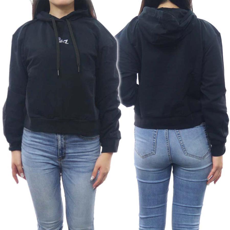 EMPORIO ARMANI エンポリオアルマーニ EA7 レディースプルオーバーパーカー 6RTM05 TJCQZ ブラック 爆買 : TRE STYLE - 通販 - Yahoo!ショッピング