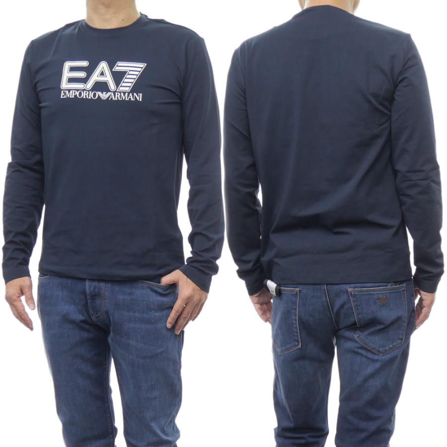 EMPORIO ARMANI エンポリオアルマーニ EA7 メンズクルーネックロングTシャツ 6DPT64 PJVQZ ネイビー : TRE STYLE - 通販 - Yahoo!ショッピング