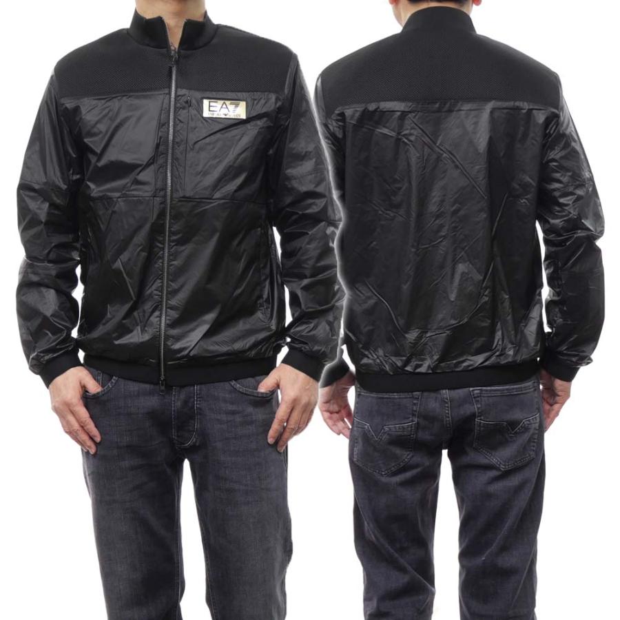 EMPORIO ARMANI エンポリオアルマーニ EA7 メンズブルゾン 3DPB05 PN2MZ ブラック : TRE STYLE ...
