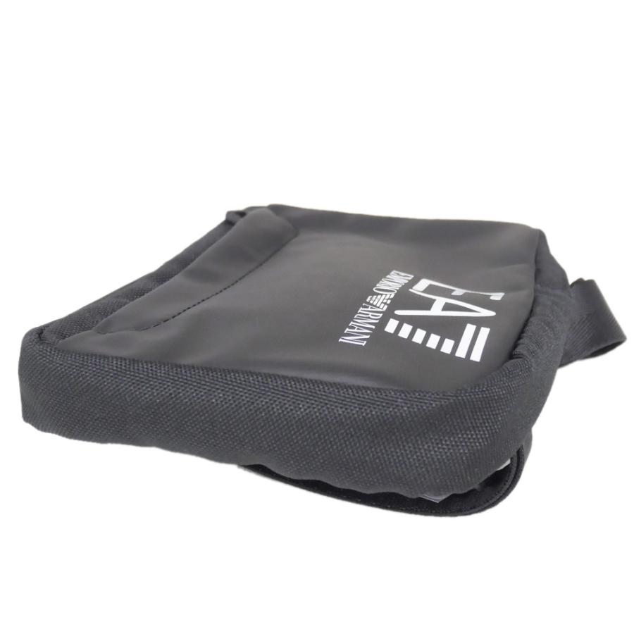 2025 秋冬新作！ EMPORIO ARMANI エンポリオアルマーニ EA7 バッグ メンズ サコッシュ ミニショルダーバッグ 7X000058 AF19722 ブラック EMPORIO ARMANI エンポリオアルマーニ EA7 メンズサコッシュ/ミニ